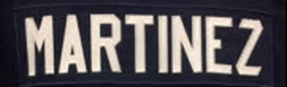 Team Player Letters and Numbers
