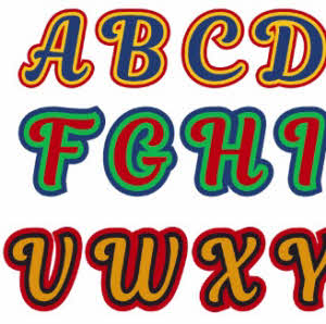 Order Loose Twill Numbers - 3 Colors