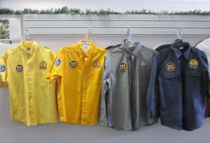 Work Shirt with Name Patch